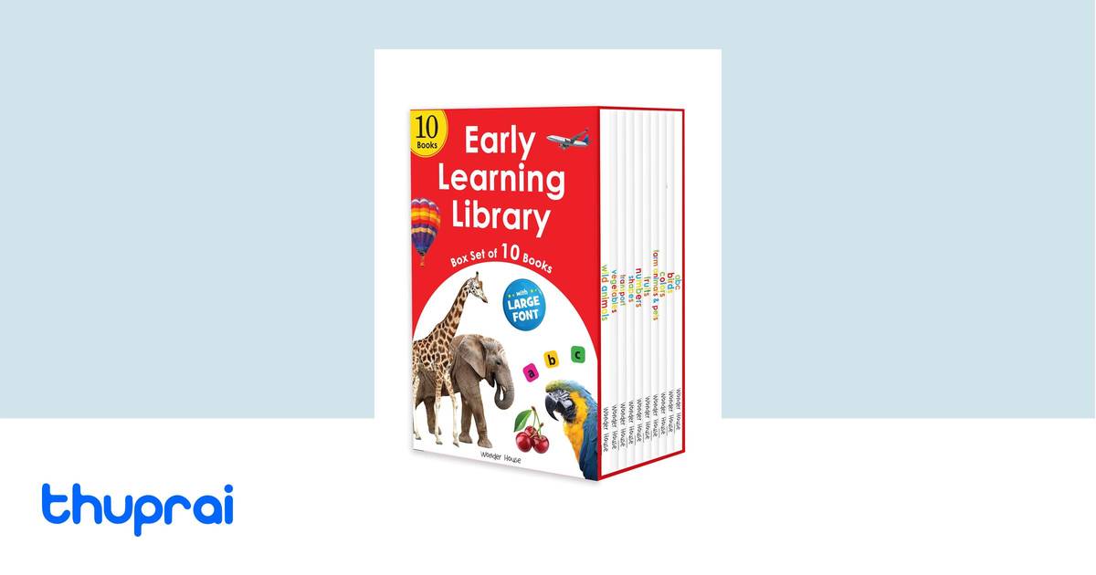 Buy Early Learning Library: Box Set of 10 Books in Nepal | Thuprai