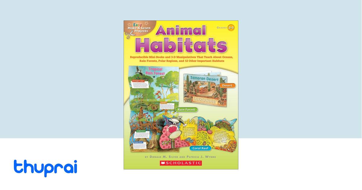 Buy Easy Make & Learn Projects: Animal Habitats: Reproducible Mini ...