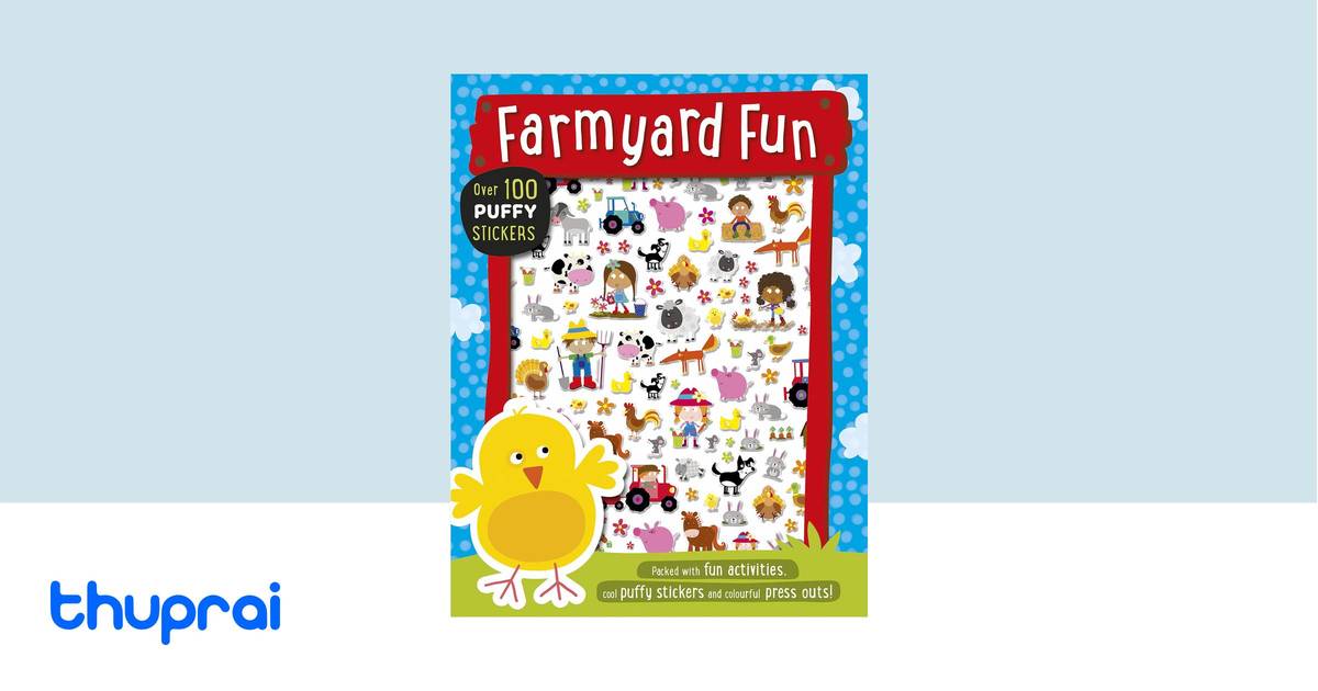 Buy Farmyard Fun Puffy Sticker Book (Puffy Sticker Activity) in Nepal ...