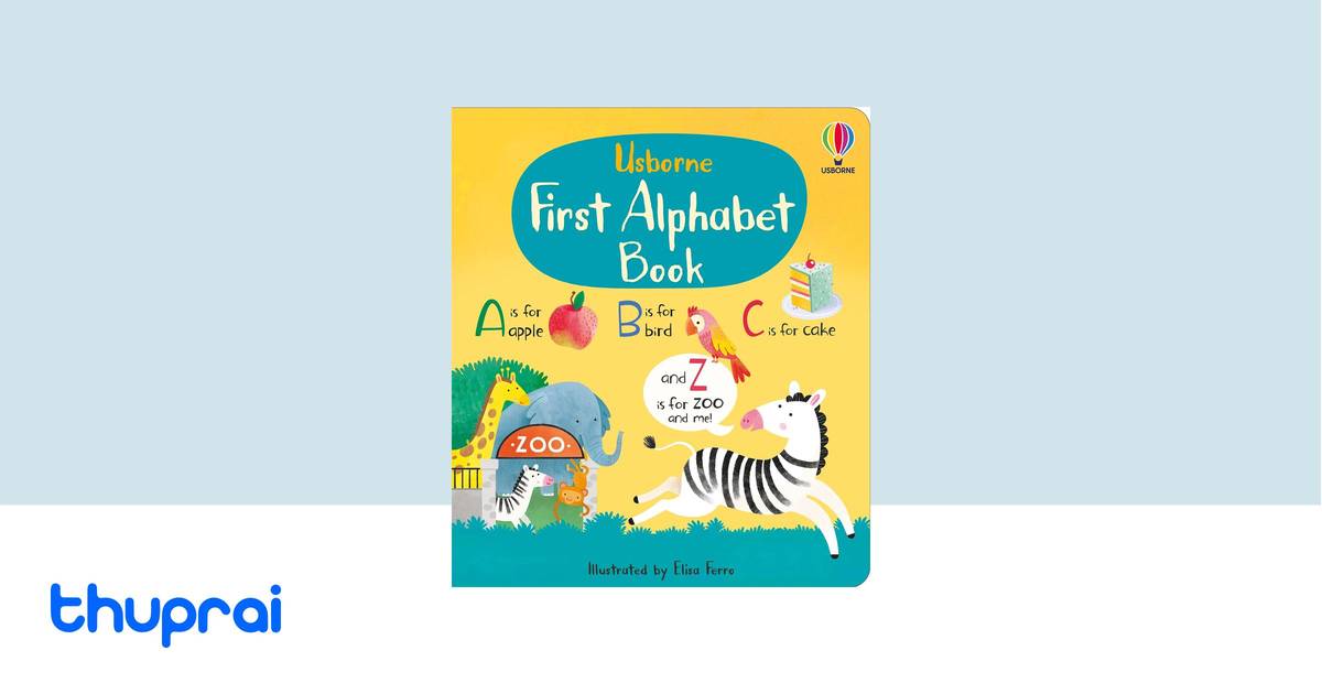 First Alphabet Book by Mary Cartwright - Buy in Nepal | Thuprai