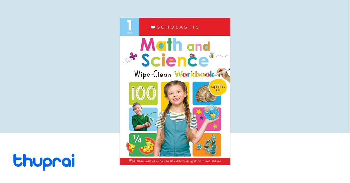 Buy First Grade Math/Science Wipe Clean Workbook: Scholastic Early ...