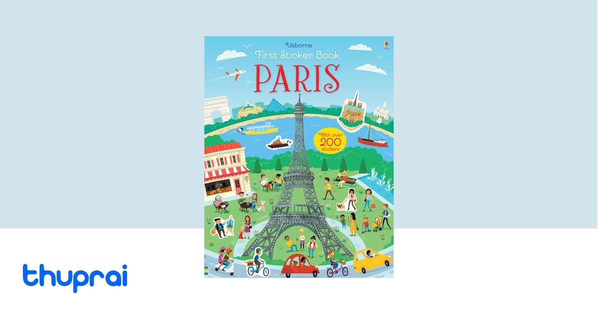 Buy First Sticker Book Paris in Nepal | Thuprai