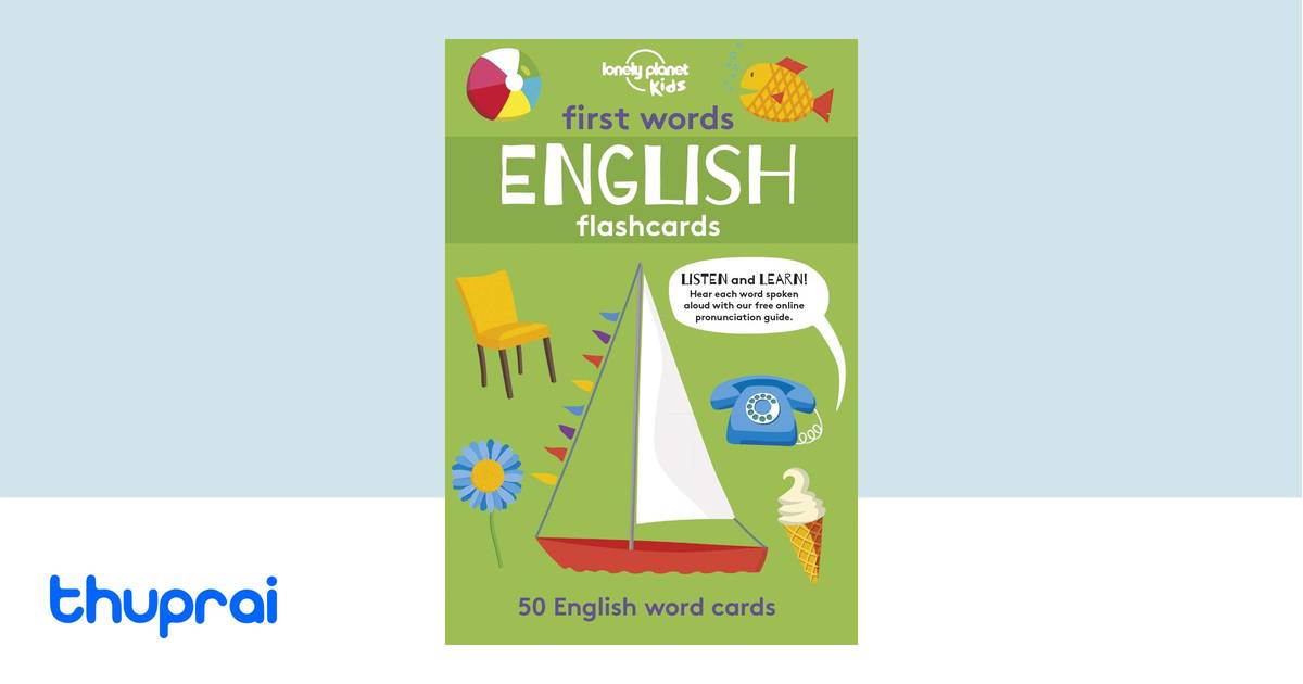 Buy First Words - English (Lonely Planet Kids) in Nepal | Thuprai