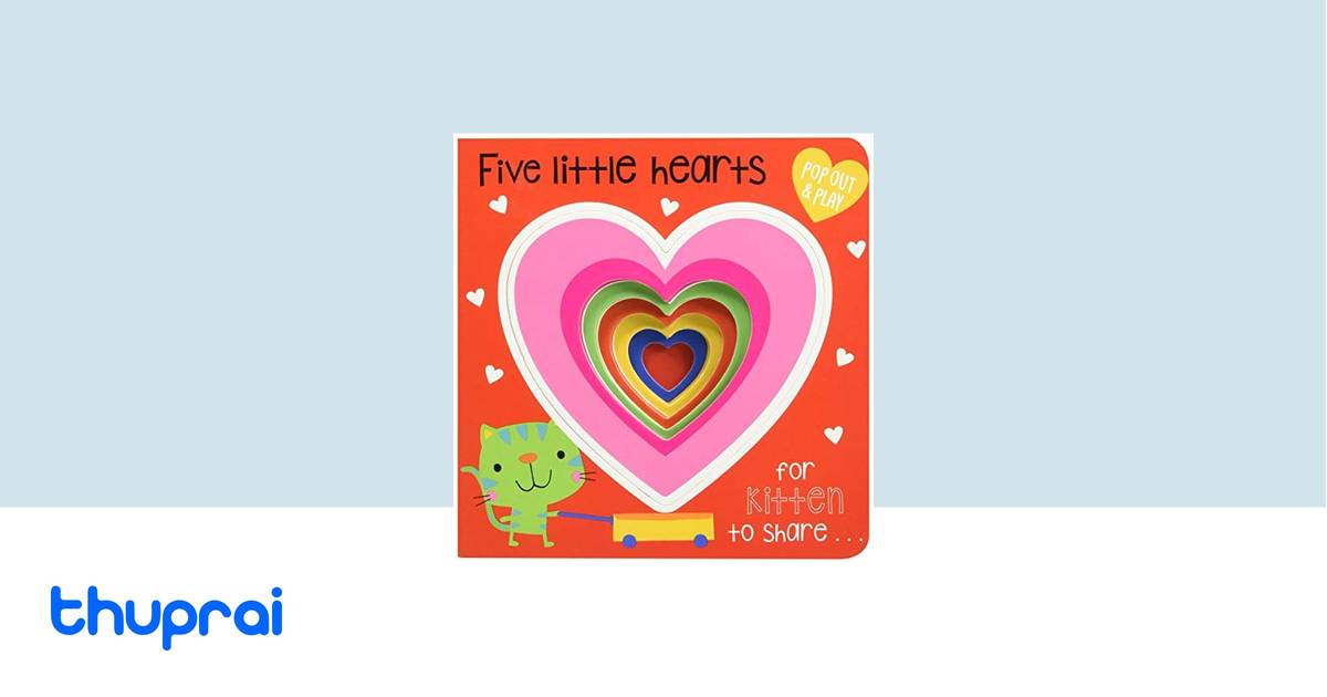 Buy Five Little Hearts (Pop-Out and Play) in Nepal | Thuprai
