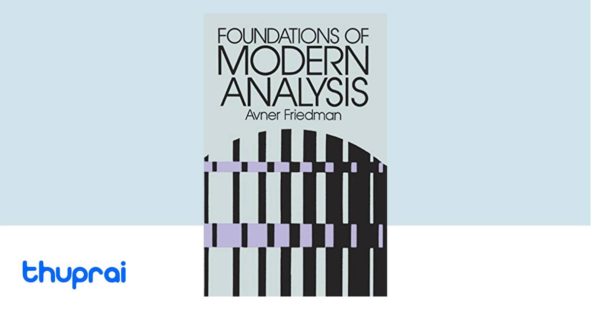 Buy Foundations of Modern Analysis (Dover Books on Mathematics) in Nepal | Thuprai