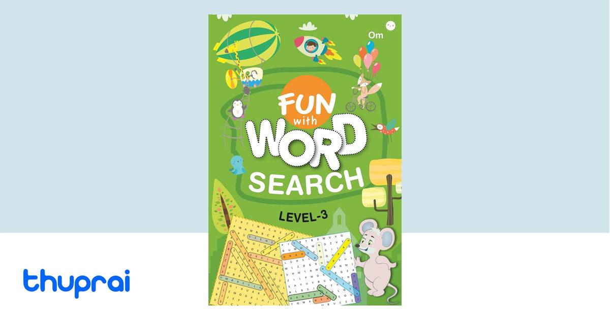 Buy Fun With Word Search- 7 Years in Nepal | Thuprai