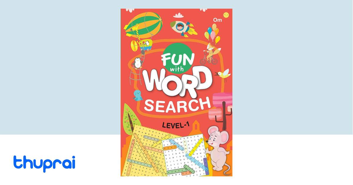 Buy Fun with words search-5 years in Nepal | Thuprai