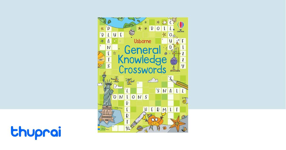 Buy General Knowledge Crosswords in Nepal | Thuprai