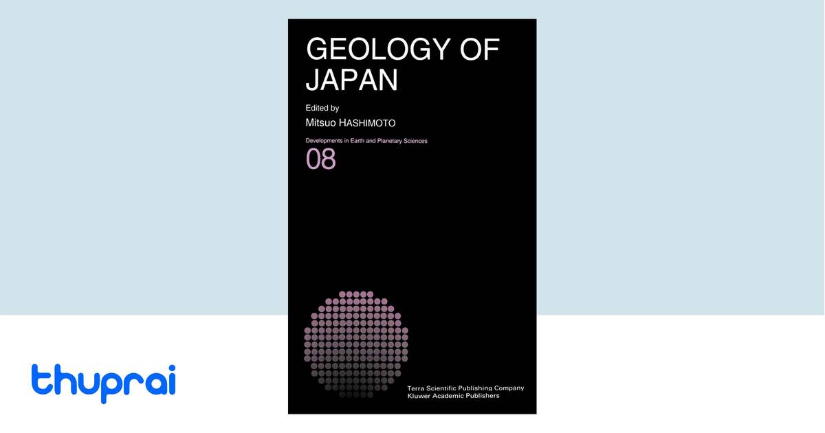 Geology of Japan by M. Hashimoto - Buy in Nepal | Thuprai
