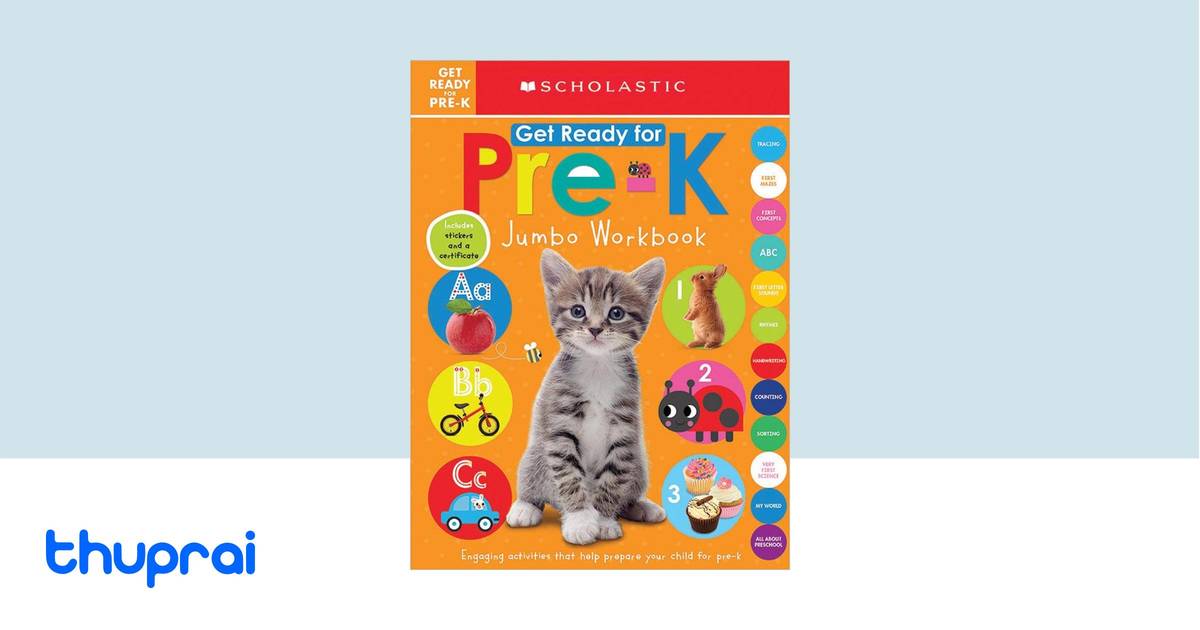 Get Ready for Pre-K Jumbo Workbook: Scholastic Early Learners (Jumbo ...