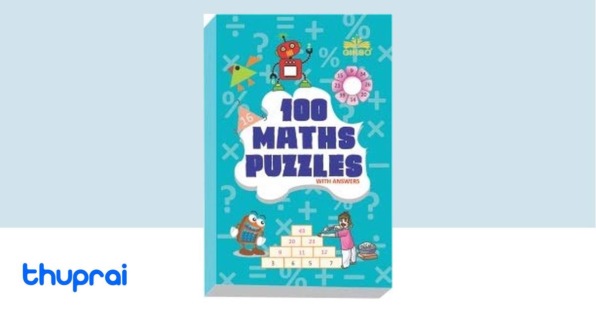 Buy GIKSO 100 Maths Puzzles Book - Brain Boosting Mathematical ...