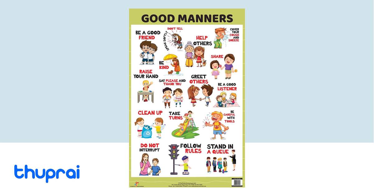 Buy Good Manners : Charts in Nepal | Thuprai
