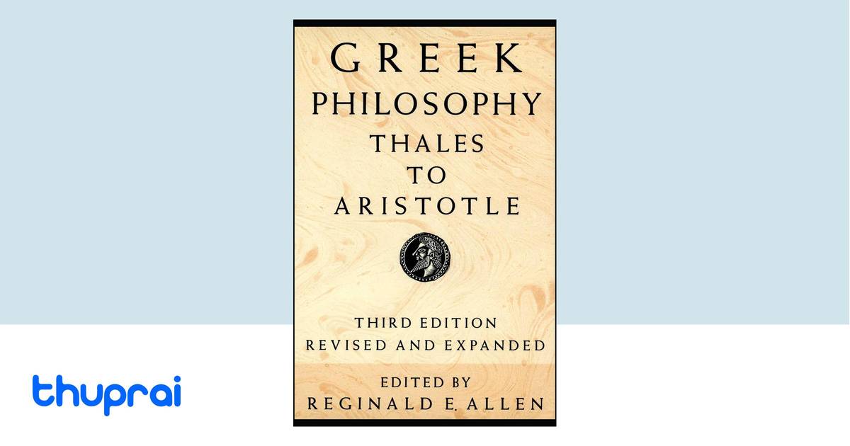 Buy Greek Philosophy: Thales to Aristotle (Readings in the History of ...