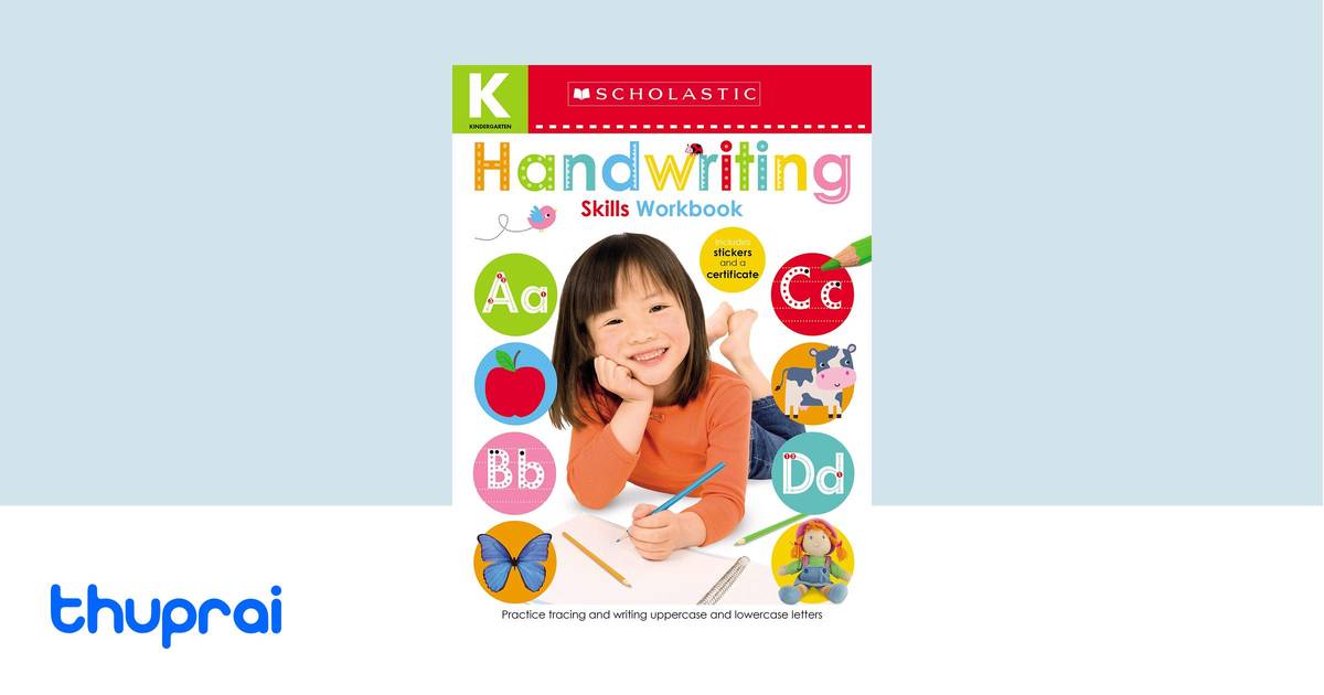 Handwriting Kindergarten Workbook: Scholastic Early Learners (Skills ...