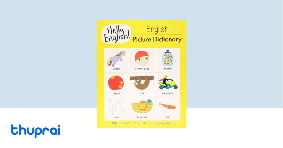 Buy HELLO English! English PICTURE DICTIONARY in Nepal | Thuprai