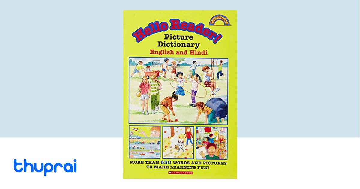 Buy Hello Reader Picture Dictionary English And Hindi in Nepal | Thuprai