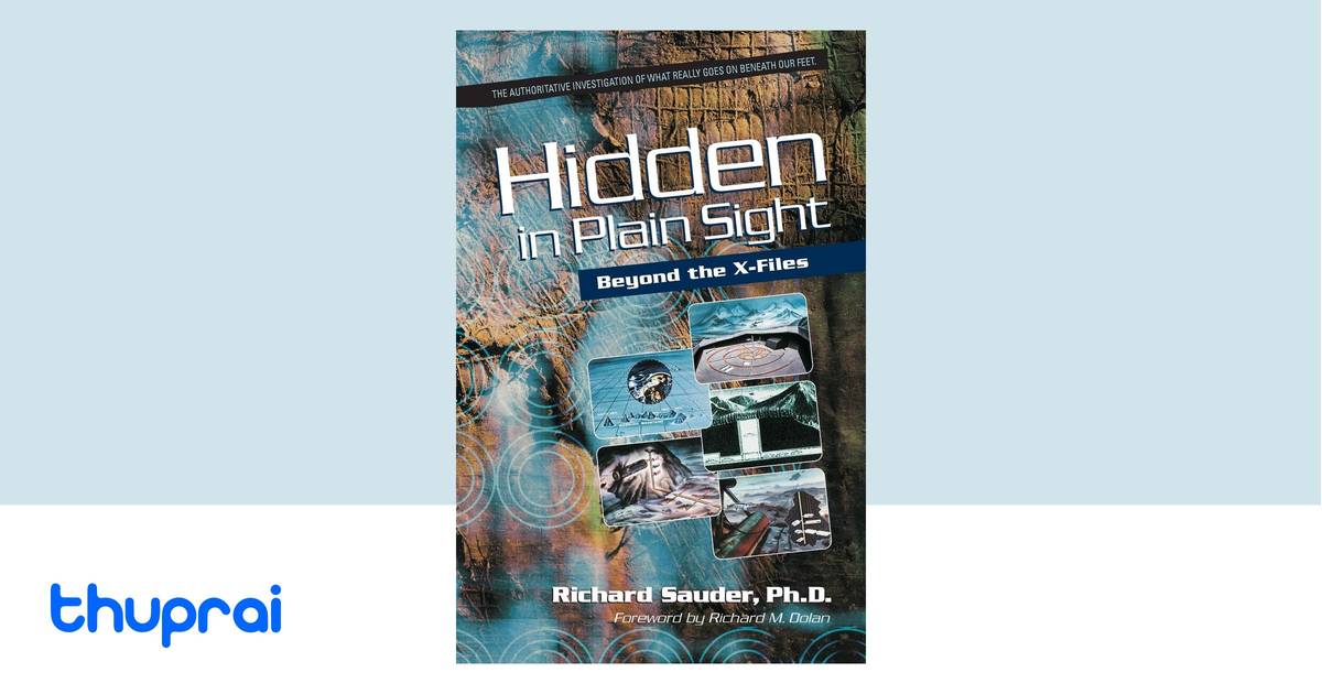 Hidden in Plain Sight by Richard Sauder - Buy in Nepal | Thuprai