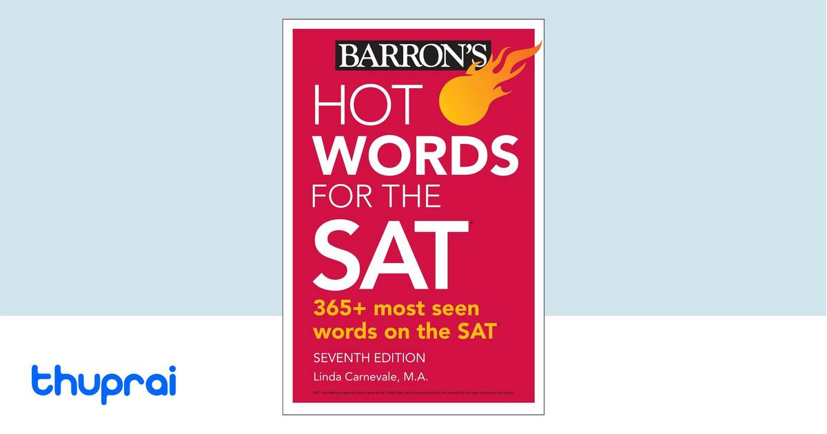 Buy Hot Words for the SAT (Barron's Test Prep) in Nepal | Thuprai