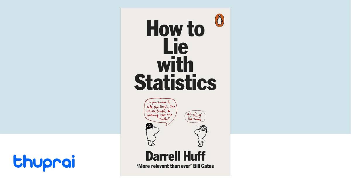 Buy How to Lie with Statistics in Nepal | Thuprai