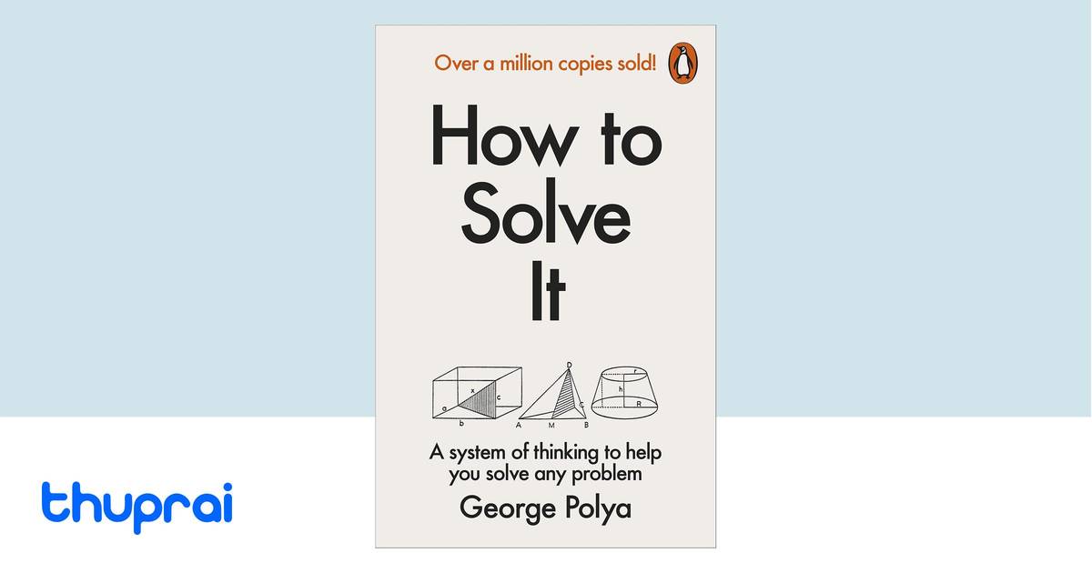 Buy How to Solve it in Nepal | Thuprai