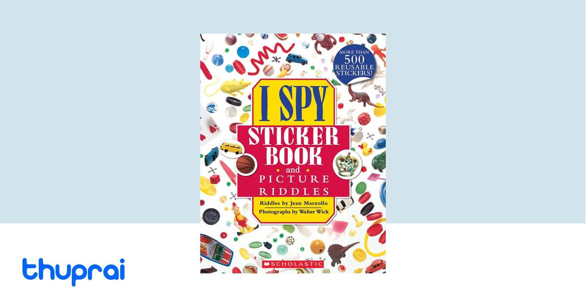 Buy I Spy Sticker Book and Picture Riddles in Nepal | Thuprai