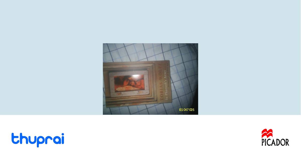 In Pharaoh's Army by Tobias Wolff - Buy in Nepal | Thuprai