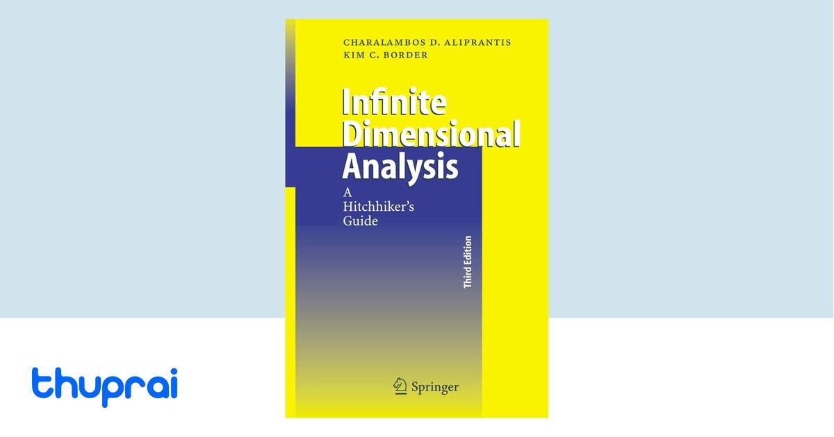 Buy Infinite Dimensional Analysis in Nepal | Thuprai