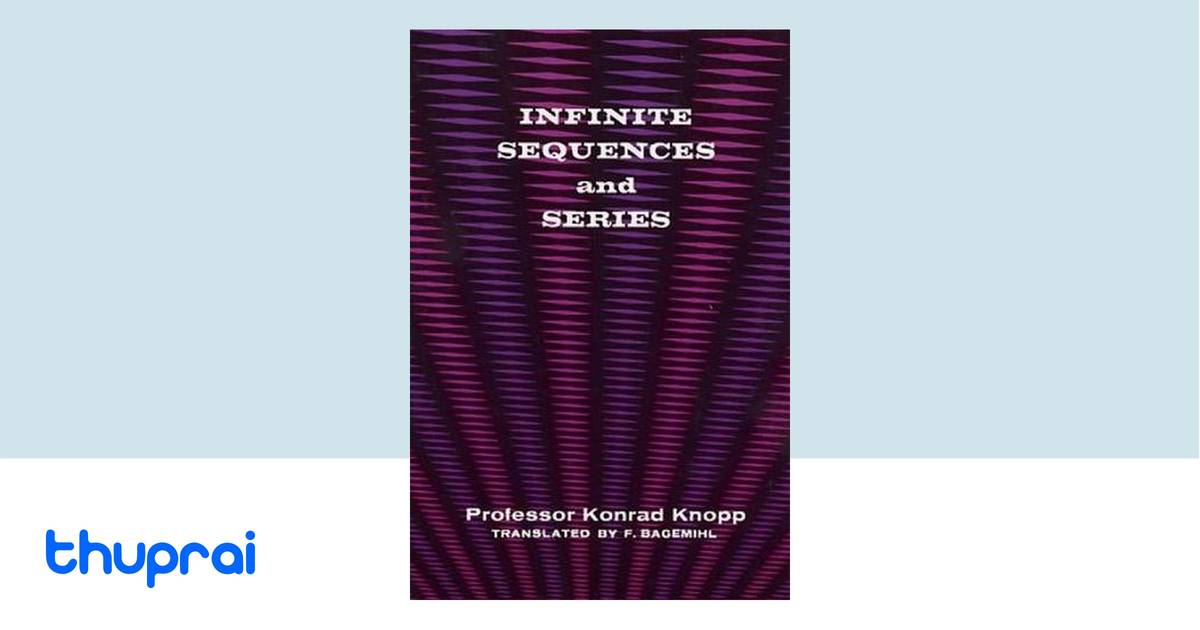 Buy Infinite Sequences and Series (Dover Books on Mathematics) in Nepal ...