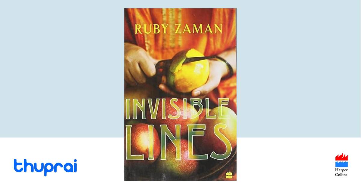 Invisible Lines by Ruby Zaman - Buy in Nepal | Thuprai