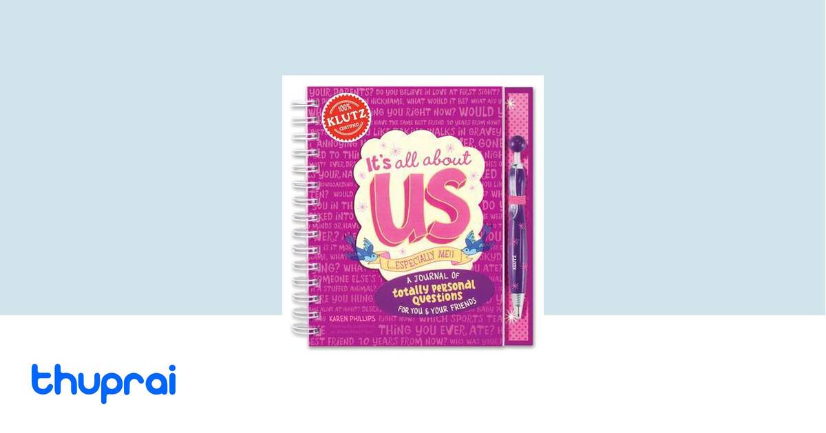 Buy It's All About Us (. Especially Me!) : A Journal Of Totally ...