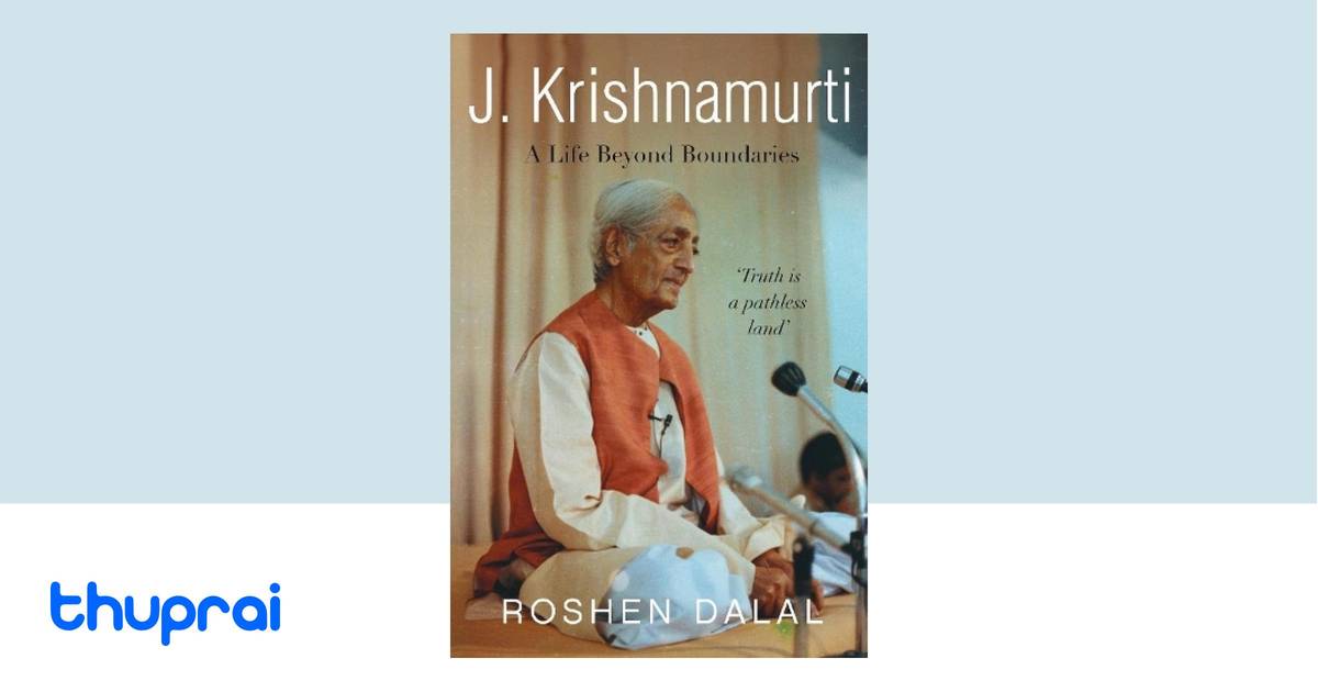 J. Krishnamurti by Roshen Dalal - Buy in Nepal | Thuprai