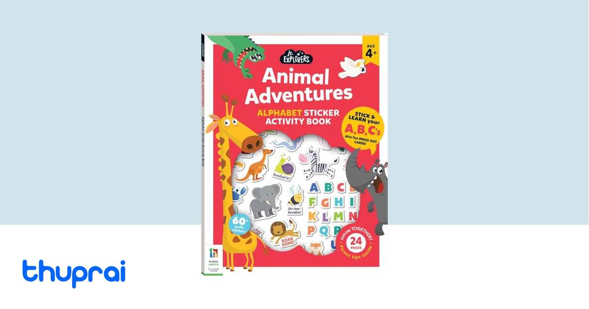 Junior Explorers: Animal Adventures Alphabet Activity Book by - Buy in ...