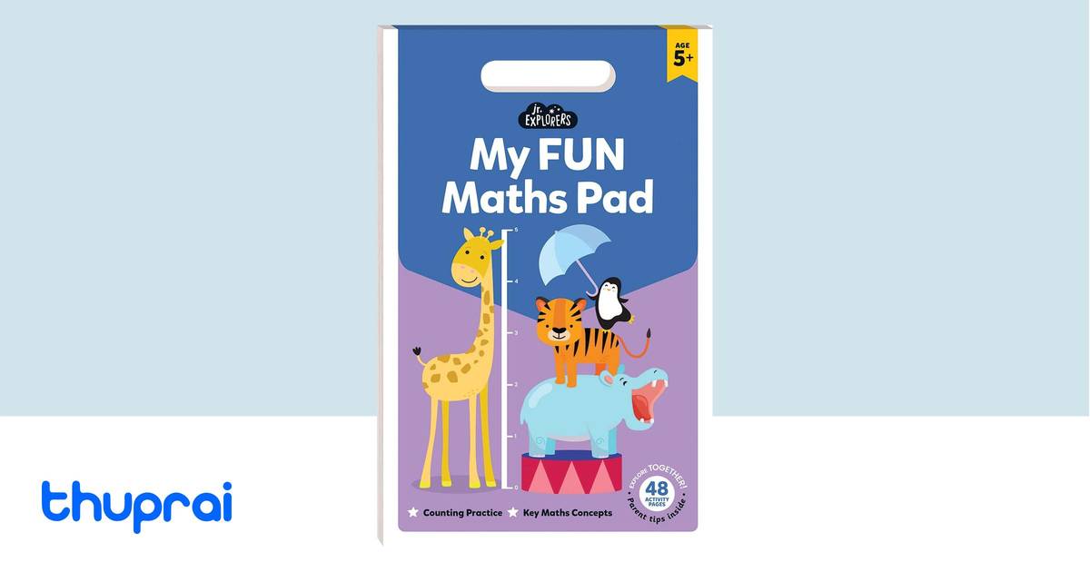 Buy Junior Explorers: My Fun Maths Pad in Nepal | Thuprai