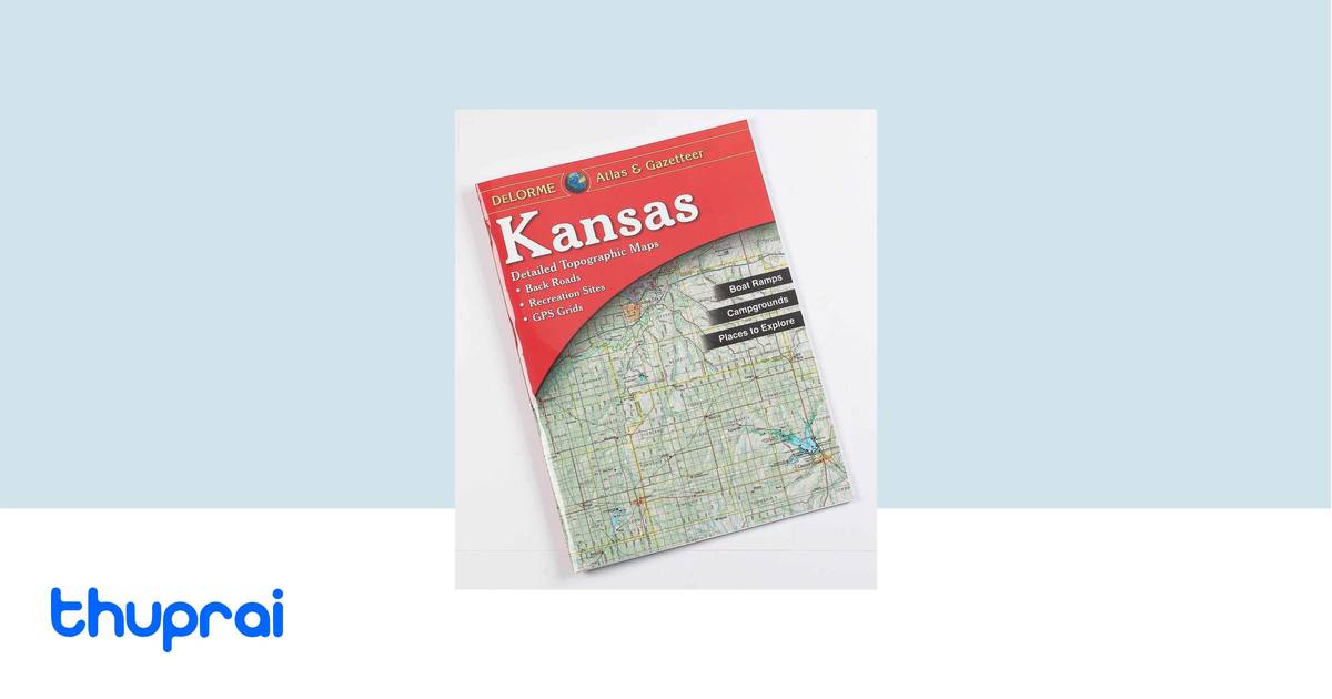 Buy Kansas Atlas & Gazetteer in Nepal | Thuprai