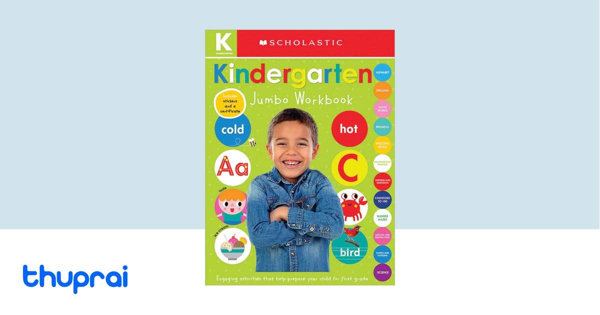 Buy Kindergarten Jumbo Workbook: Scholastic Early Learners (Jumbo ...