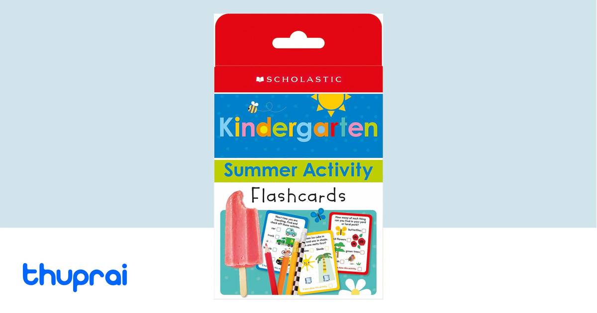 Kindergarten Summer Activity Flashcards (Preparing for Kindergarten ...