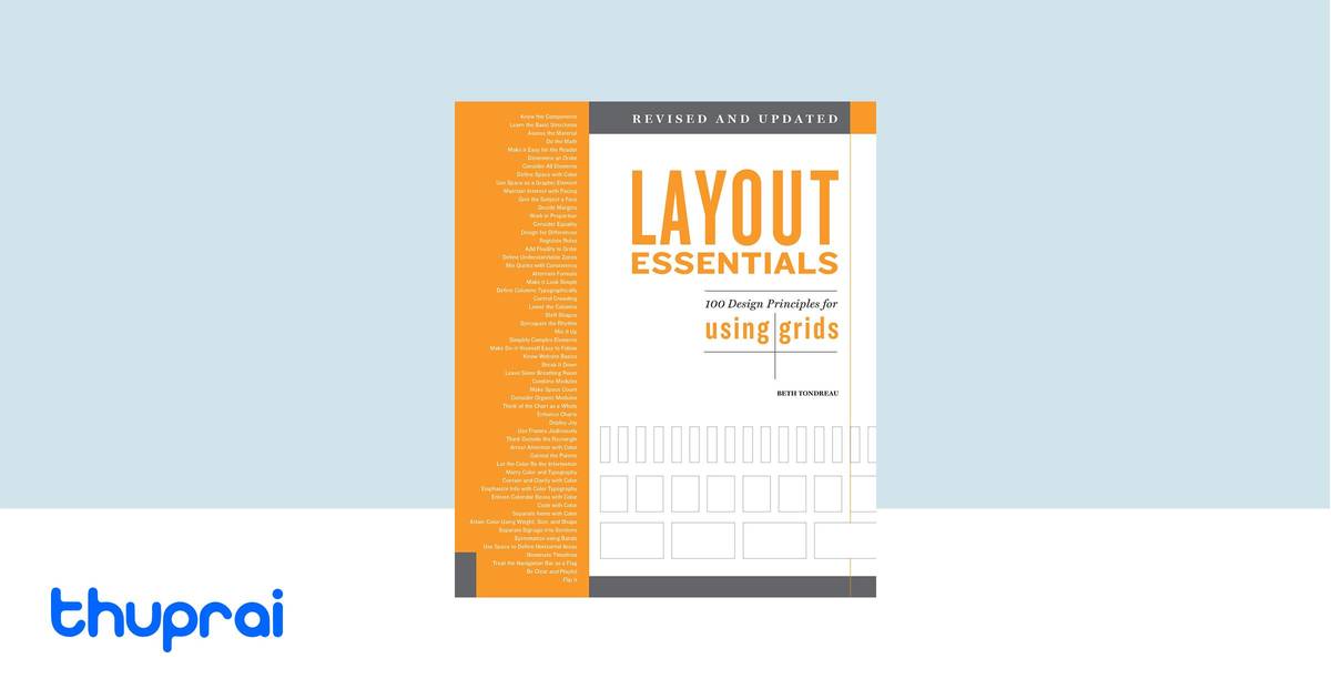 Buy Layout Essentials Revised and Updated: 100 Design Principles for Using Grids in Nepal | Thuprai