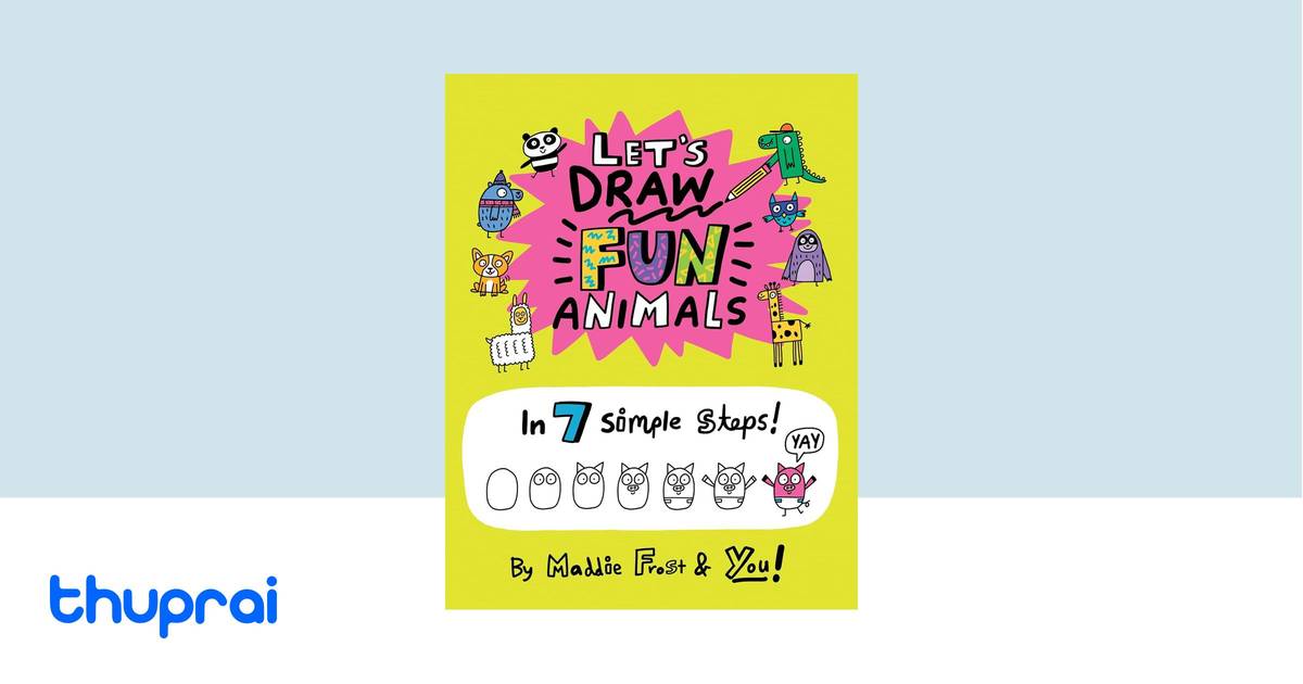 Buy Let's Draw Fun Animals in Nepal | Thuprai