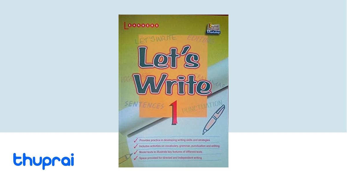 Buy Lets Write 1 in Nepal | Thuprai