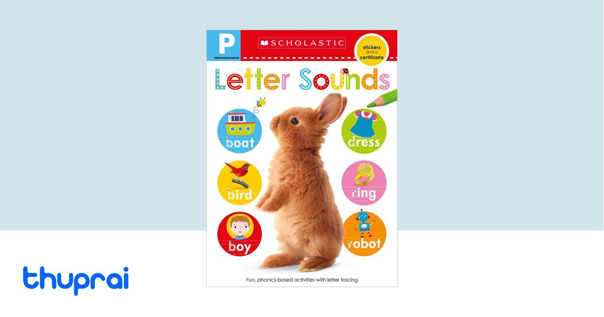 Buy Letter Sounds Pre-K Workbook: Scholastic Early Learners (Skills ...