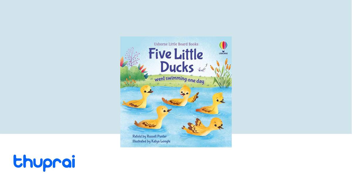 Buy Little Board Books: Five Little Ducks Went Swimming One Day in ...