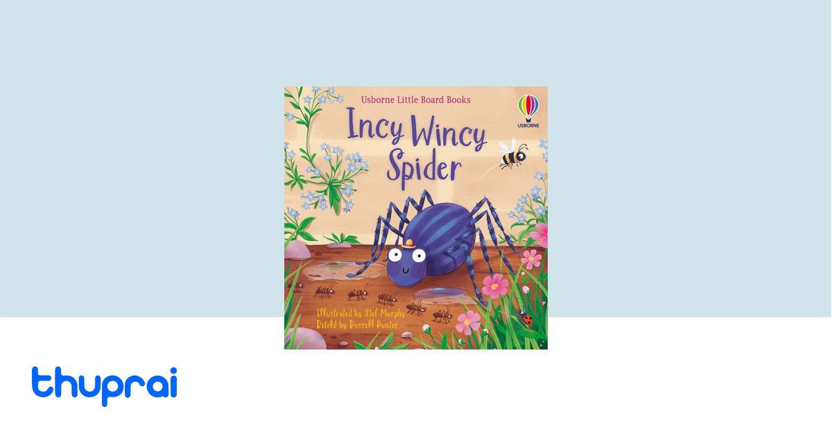 Little Board Books: Incy Wincy Spider by Russell Punter - Buy in Nepal ...