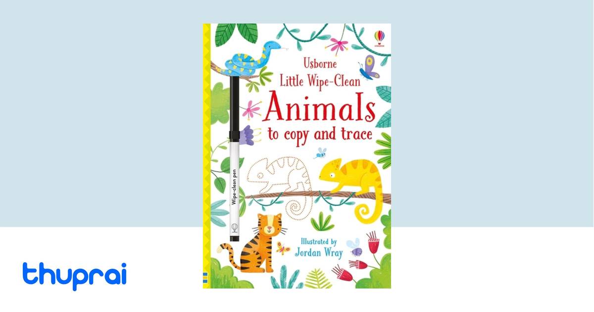 Buy Little Wipe-Clean Animals to Copy and Trace in Nepal | Thuprai