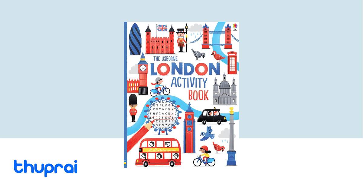 London Activity Book by Lucy Bowman - Buy in Nepal | Thuprai