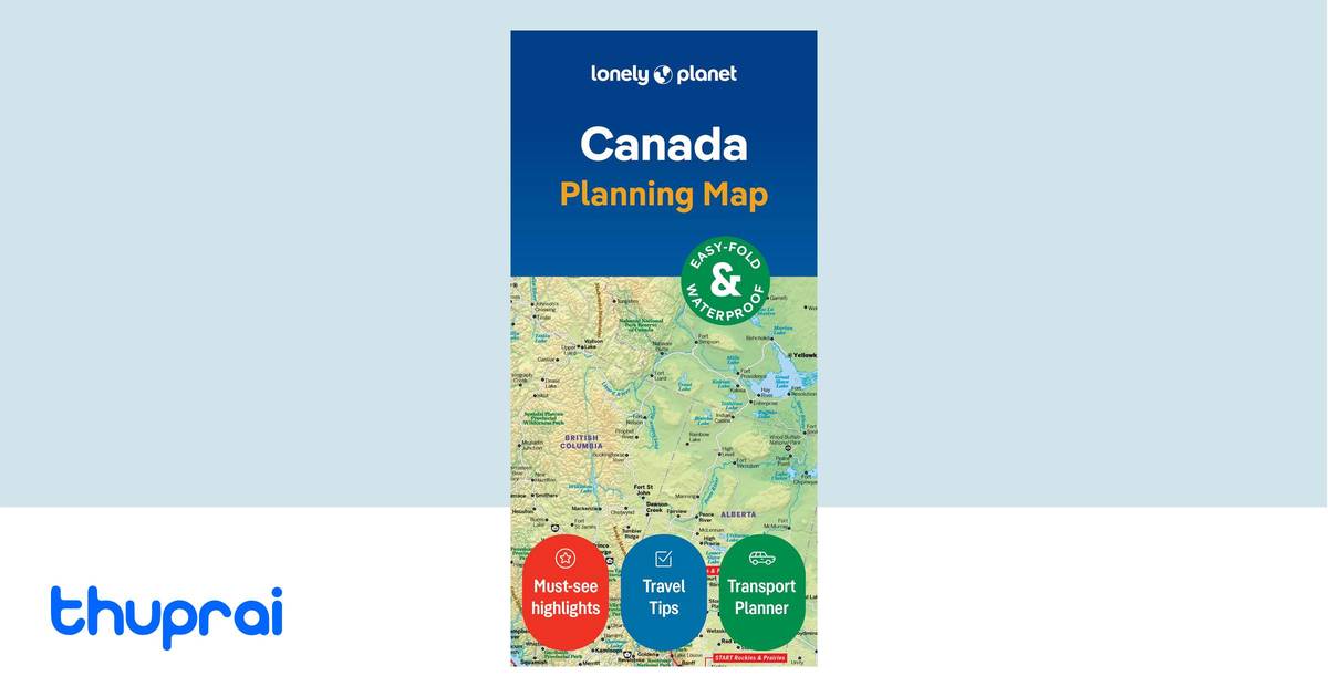 Buy Lonely Planet Canada Planning Map 2 in Nepal | Thuprai