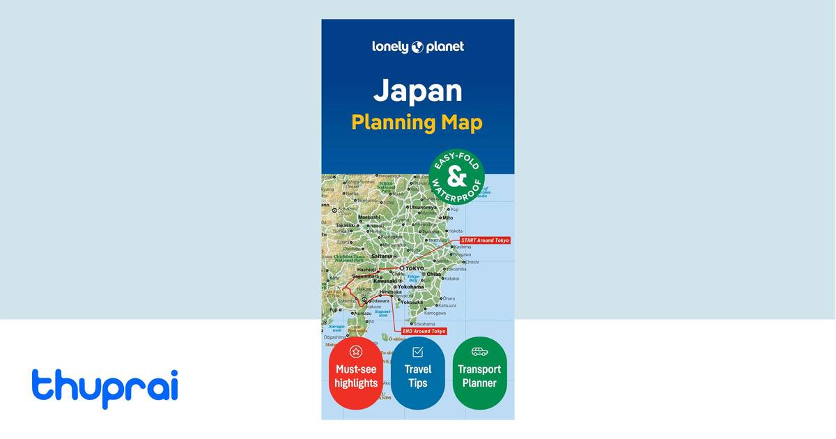Buy Lonely Planet Japan Planning Map 2 in Nepal | Thuprai