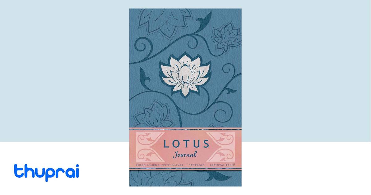 Buy Lotus Hardcover Ruled Journal in Nepal | Thuprai
