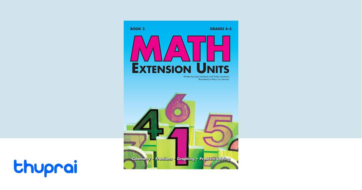 Buy Math Extension Units (Math Extension Units, 2) in Nepal | Thuprai