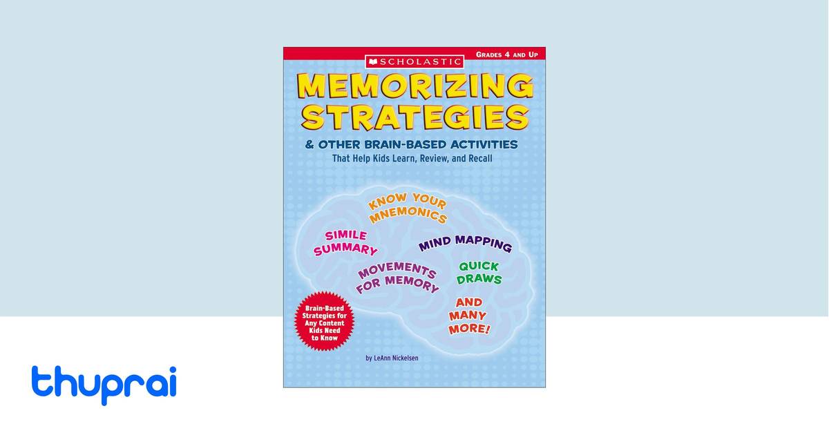 Buy Memorizing Strategies & Other Brain-Based Activities in Nepal | Thuprai