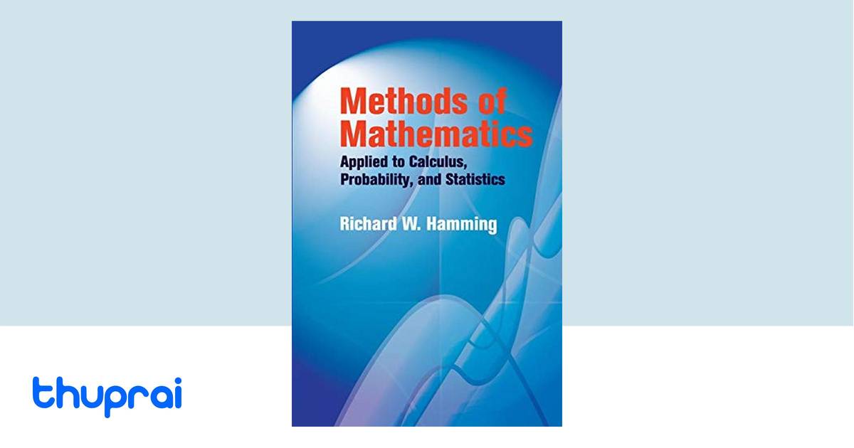 Buy Methods of Mathematics Applied to Calculus, Probability, and Statistics (Dover Books on ...